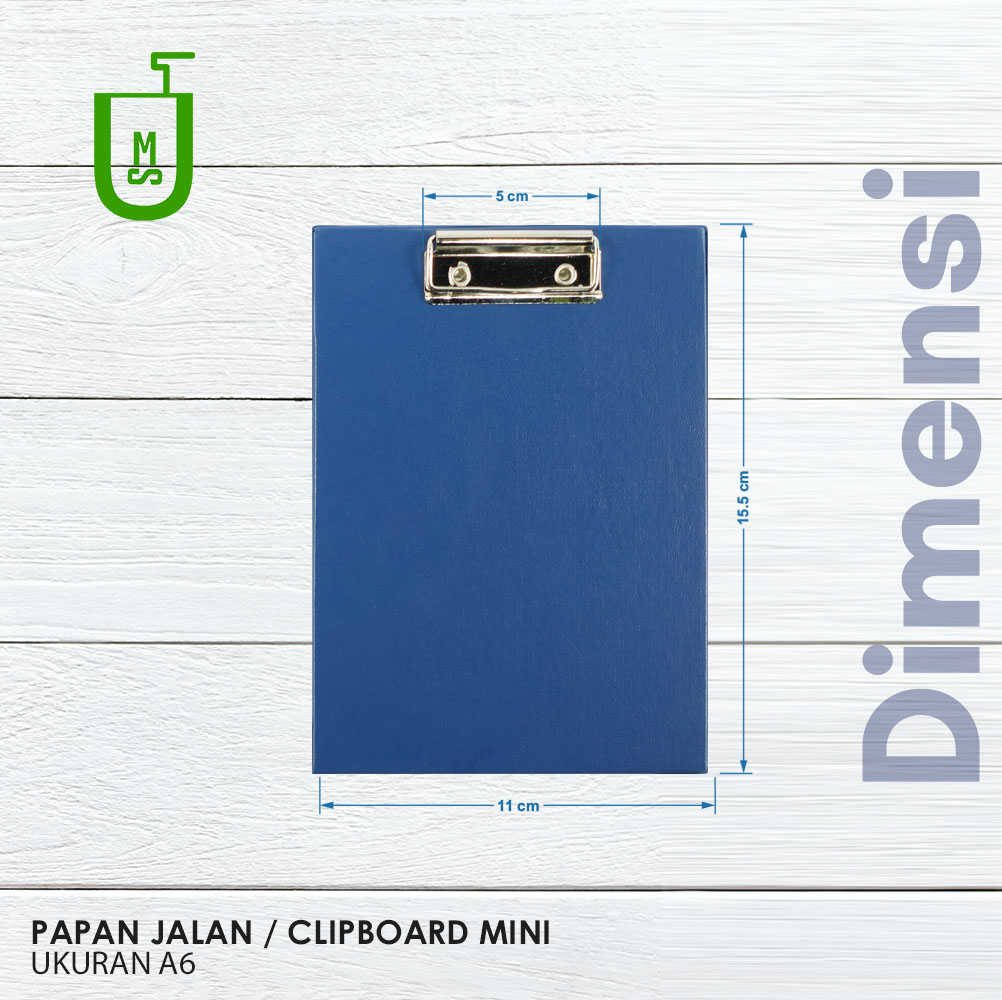 Papan Jalan Clipboard Mini Untuk Restoran Ukuran A6